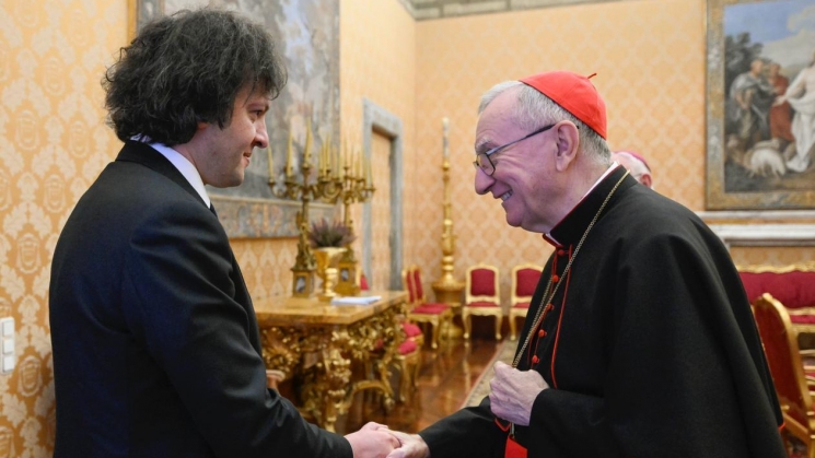 Prime Minister of Georgia meets the Vatican Secretary of State ...